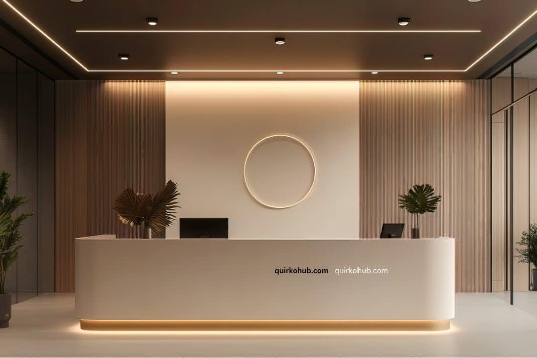 Reception Desk Dimensions: What Size Is Right for Your Space? - Quirko hub
